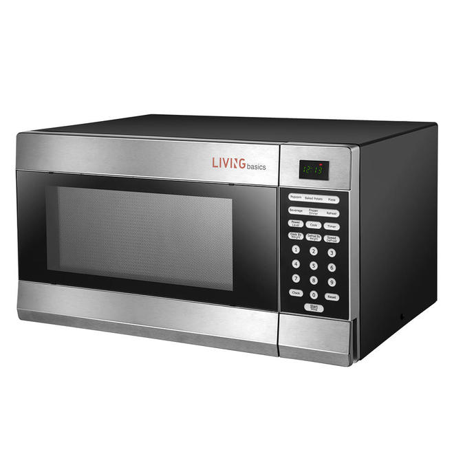 1.1-Cu Ft Countertop Microwave Oven, 1350W, Built-in Inverter ...