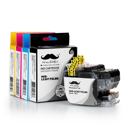 Brother LC3017 High Yield Ink Cartridge Set (550 Yield)