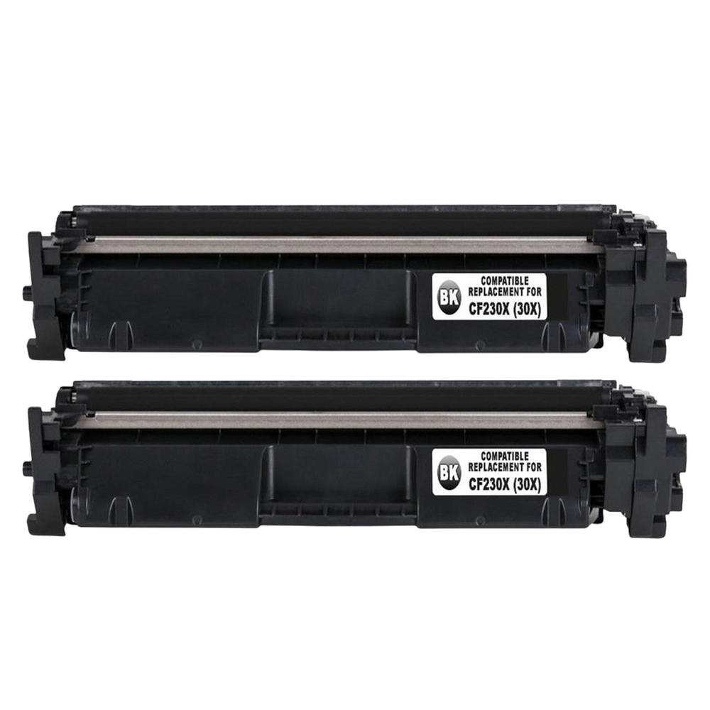 Compatible HP 30X CF230X Black Toner Cartridge High Yield With Chip ...