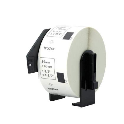 Brother Compatible DK1220 39mm x 48mm(1.5" x 1.88") White Food Labels