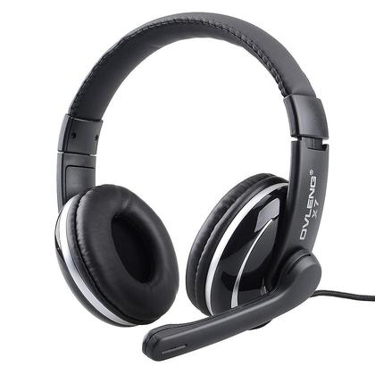 Ovleng X7 3.5mm Head-mounted Stereo Sound Gaming Headset with Mic, Black