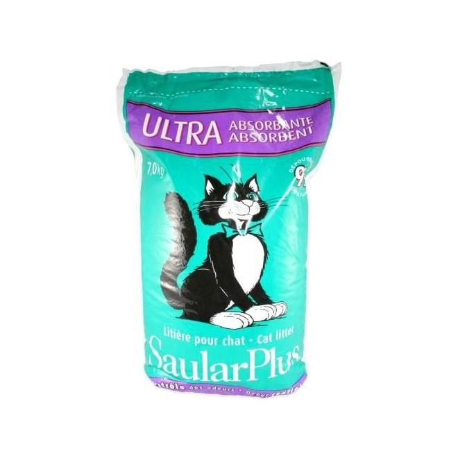 Saular Plus Litière pour Chats 7 Kg/Sac