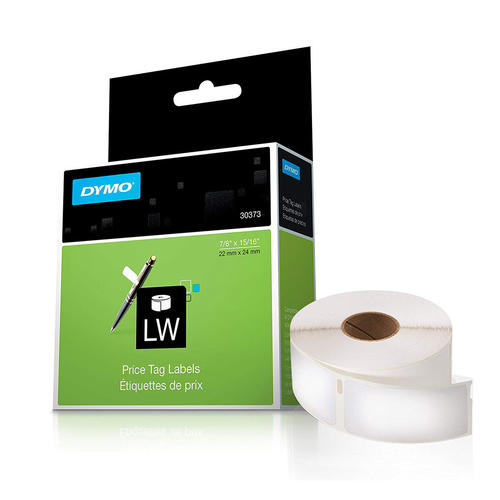DYMO 30373 Original LabelWriter Price Tag Label, Rat-Tail Style, 7/8" x ...