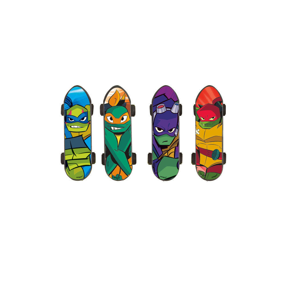 Rise of the TMNT Skateboard Favors, 4ct