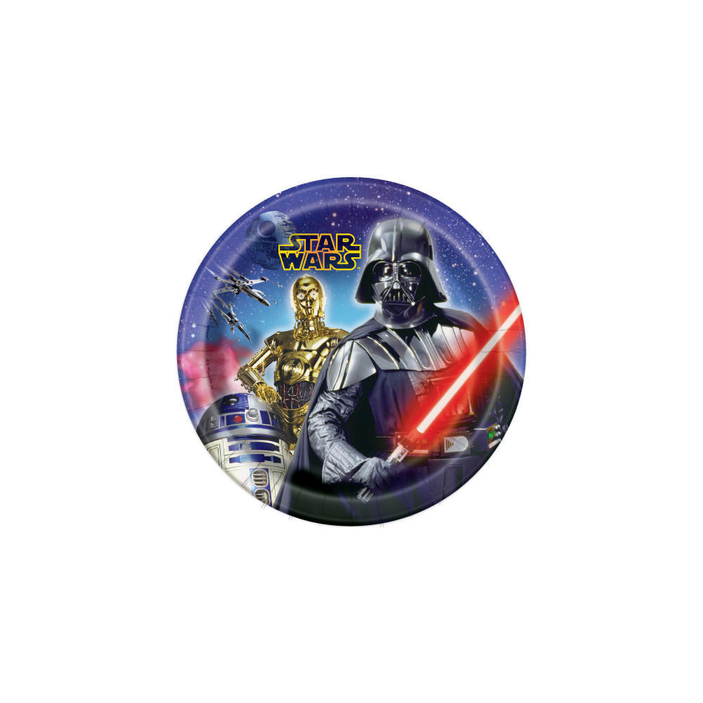 Star Wars Round 9" Dinner Plates, 8ct
