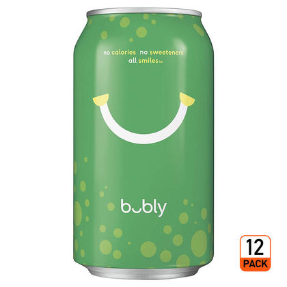 Bubly Sparkling Water Lime, 355ml - 12/Pack (Only for Montreal & Laval ...