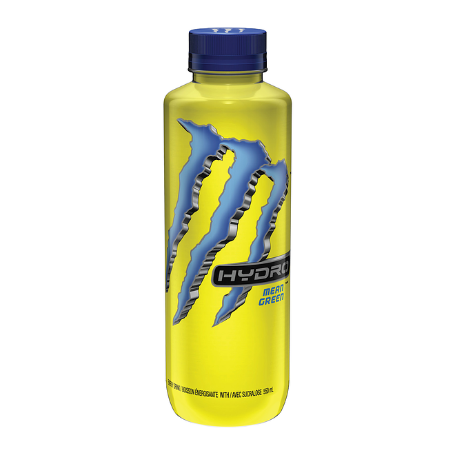 MONSTER ENERGY HYDRO MEAN GREEN 12x550mL