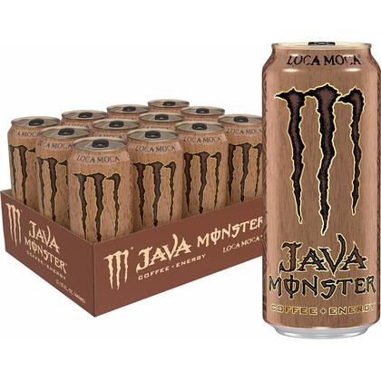 Monster Java Energy Drink Loca Moca 444 ml 12/Pack