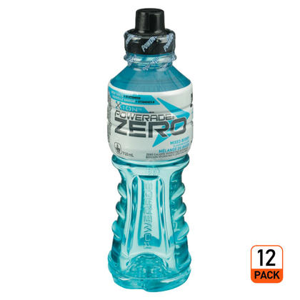 Powerade Zero Mixed Berry Sports Drink, 710ml - 12/Pack