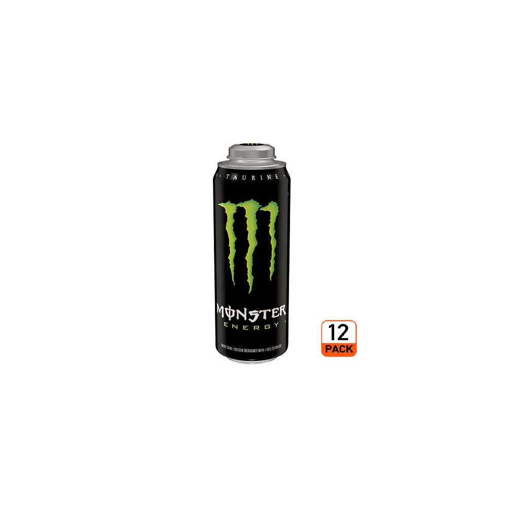 Monster Boisson énergisante méga verte, 710 ml - 12 / paquet
