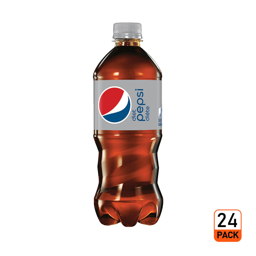 Pepsi Diete 591ml, 24/Paquet