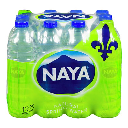 Naya Natural Spring Water Case 12x600mL