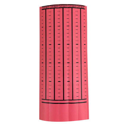 BIX ID labels for bix strip