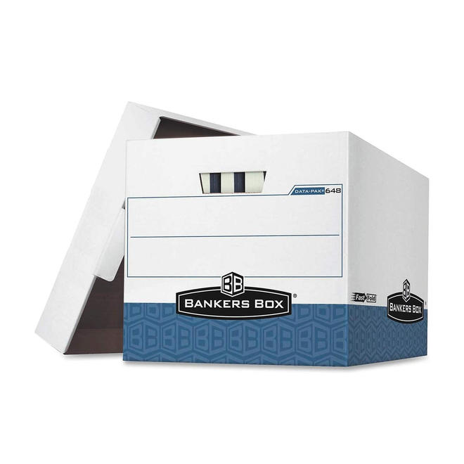 Bankers Box® Data-Pak® Heavy Duty Corrugated Boxes, 12/Pack