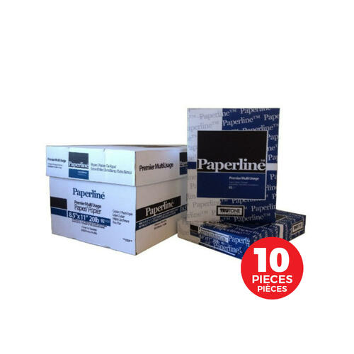 Paperline™ Papier De Bureau, 20 lbs, 92 Brillant, Letter / Legal, 5000 ...