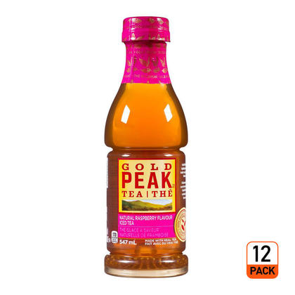 Gold Peak Iced Tea Raspberry 547ml, 12/Pack - Surplus