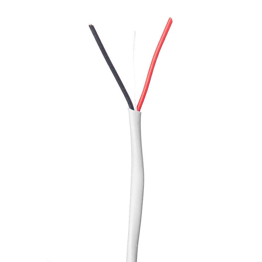 Alarm/Security Cable, 500ft, riser rated, 2-22 AWG solid bare copper ...