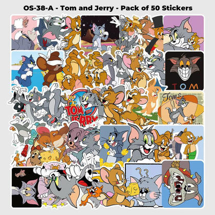 Waterproof Cartoon Decal Stickers for Bottle Luggage Laptop Car Toy Phone