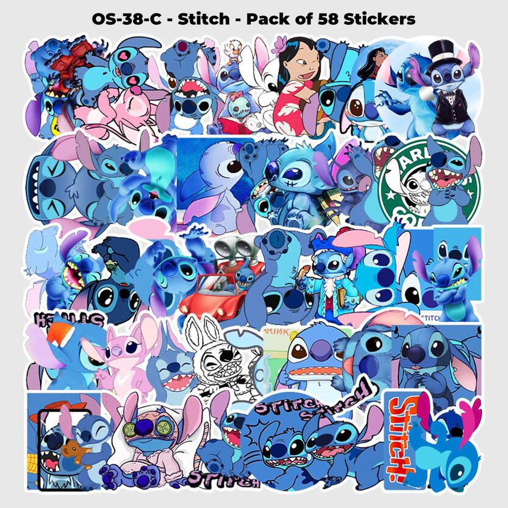 Waterproof Cartoon Decal Stickers for Bottle Luggage Laptop Car Toy Phone