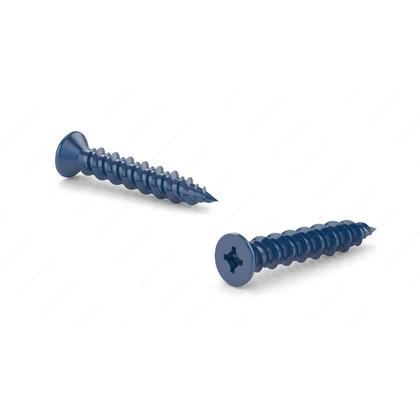 Concrete Screw with ECO coating, Flat Head, Quadrex Drive, Hi-Low ...