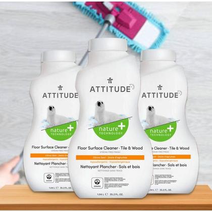 Nature Hypoallergenic Floor Surface Cleaner, Tile & Wood, Citrus Zest ...