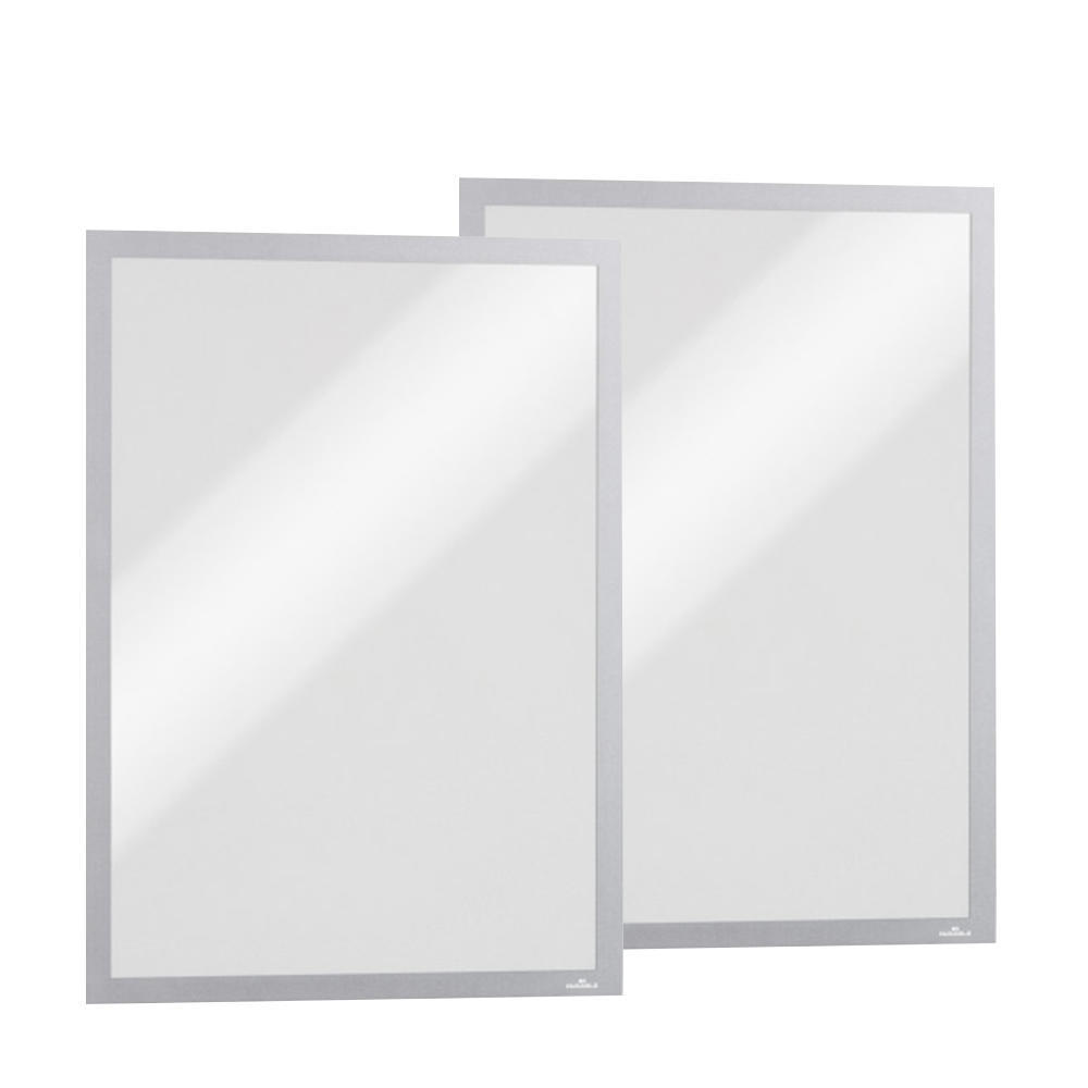 DURAFRAME® Self-Adhesive Magnetic Frame, Tabloid,11" x 17", Black, 2-Pack