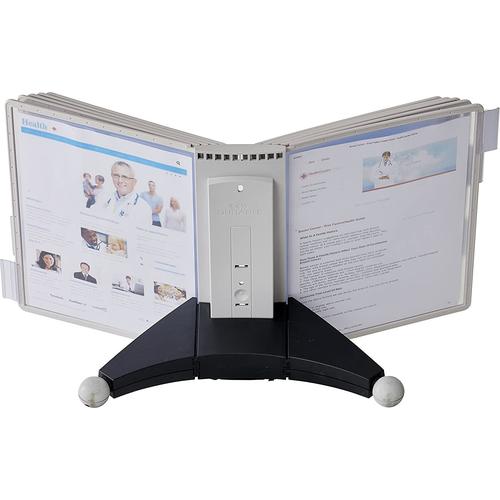 Durable Sherpa® Desktop Reference System, Letter size, 10-Panel ...