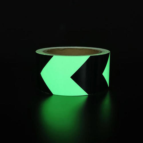 Self-Adhesive Glow in the Dark Safety Tape, 2" Wide x 74FT