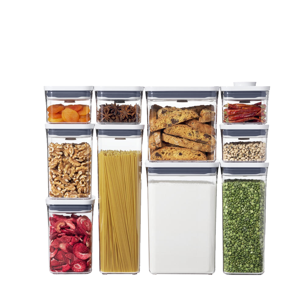 OXO 10-Piece Good Grips Food Storage Pop Container Set