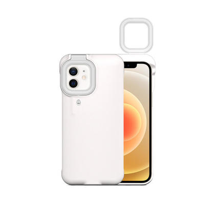 Selfie LED Ring Light Phone Case with 3 Lighting Modes