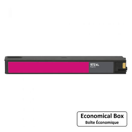 Remanufactured HP 972X L0S01AN Magenta PageWide Ink Cartridge High ...