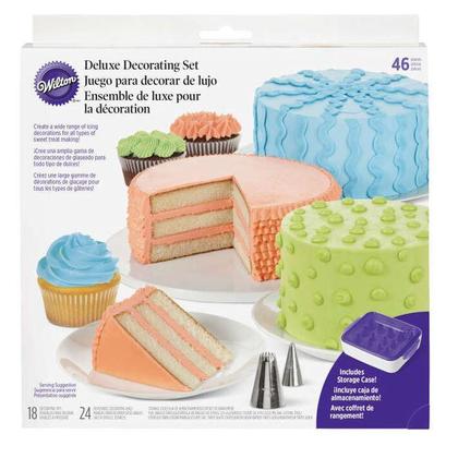 Deluxe Decorating Tip Set, 46 Pieces - Wilton