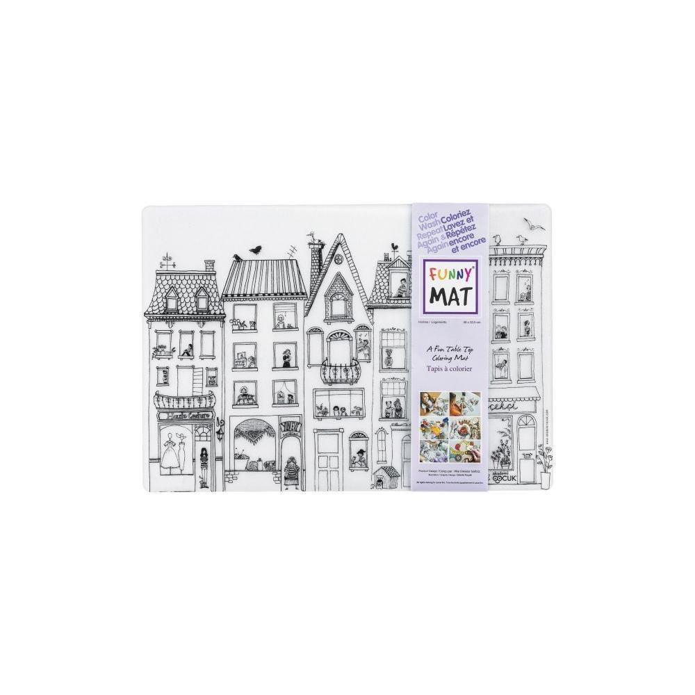 Funny Mat® Colouring Mat, Medium Size, Washable & Reusable