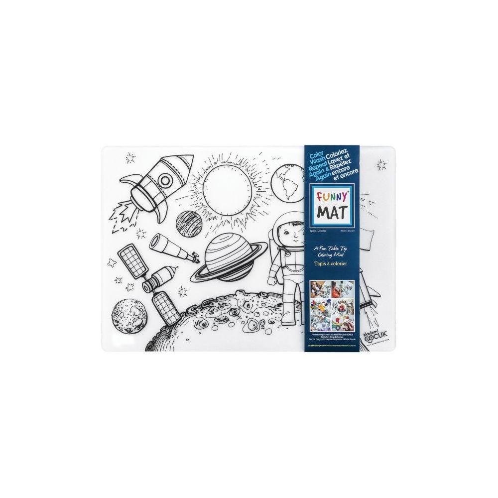 Funny Mat® Colouring Mat, Medium Size, Washable & Reusable
