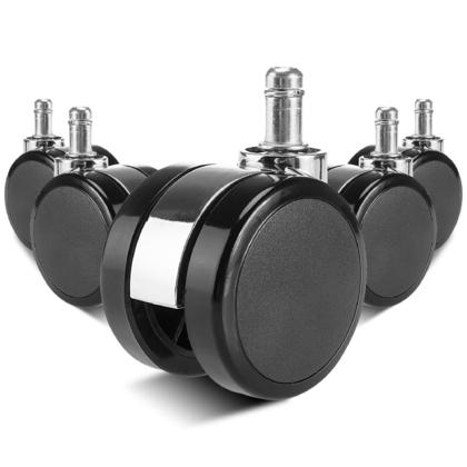 Universal Chair Replacement Casters, Set of 5