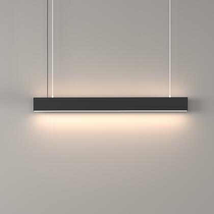 40W LED Up and Down Linear Light 4000K 100-240VAC, UL & cUL Listed - BLACK