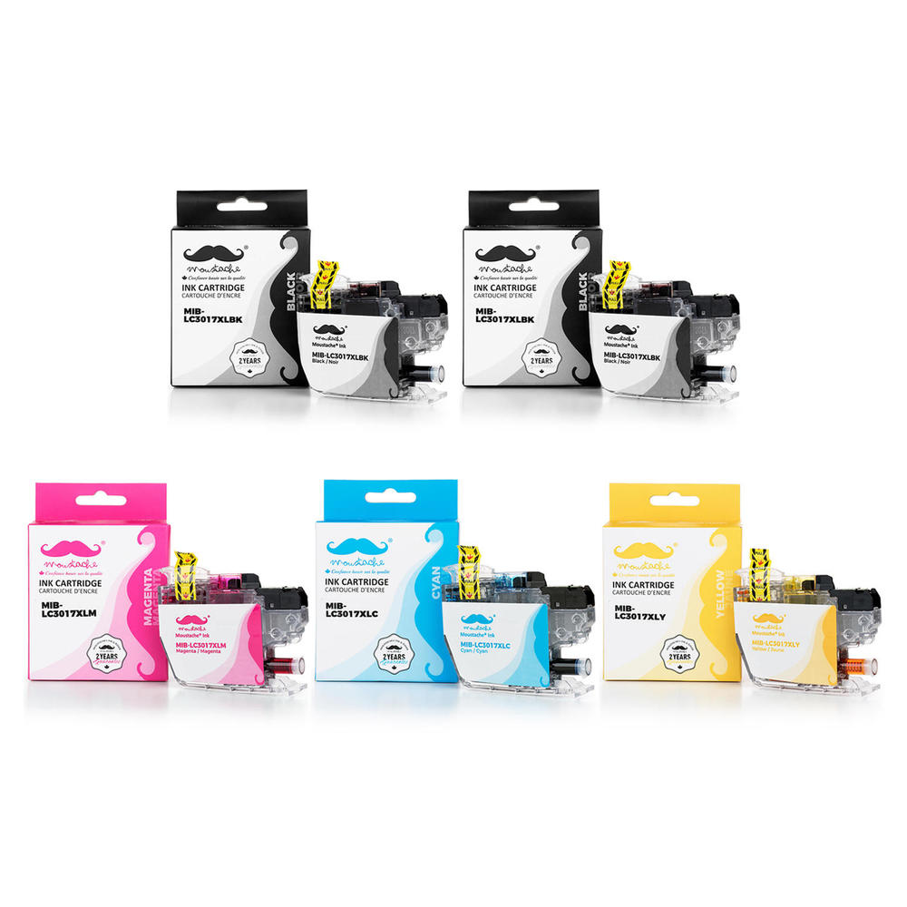 Brother LC3017 High Yield Ink Cartridge Set (550 Yield)