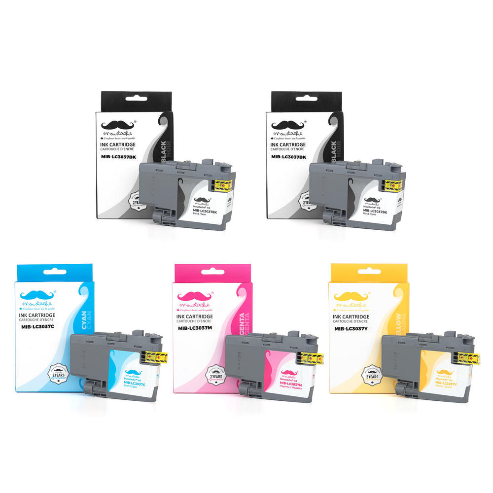 Brother LC3037 Compatible Ink Cartridge Combo - BK/C/M/Y