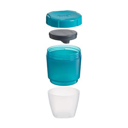 Yogurt & Granola Container with Ice Lid, Blue, Medium - Trudeau