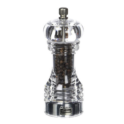 6" Acrylic Professional Pepper Mill, Clear - Trudeau