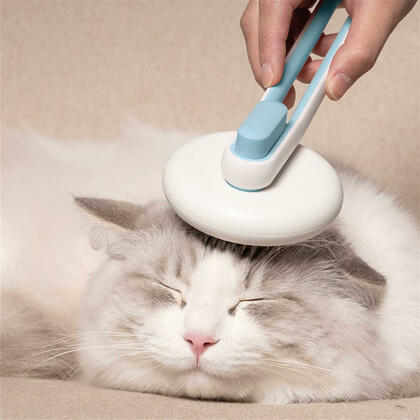 Cat Pet Grooming Brush with One-click Cleaning, Comfortable and Soft ...