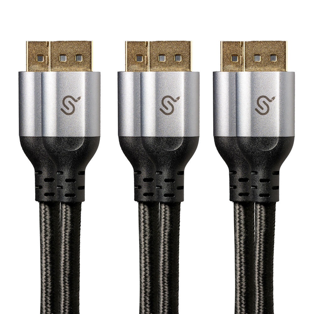 8K 60Hz DisplayPort 2.0 Cable with Bandwidth 80 Gbps for Gaming Monitor ...