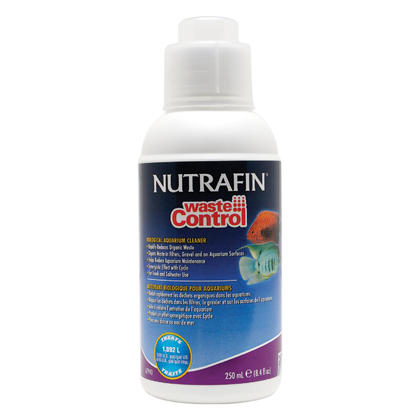 Nutrafin Waste Control Biological Aquarium Cleaner, 250 ml (8.4 oz)