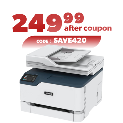 Xerox C235DNI Wireless Colour Multifunction Printer: Print, Copy, Scan, Fax