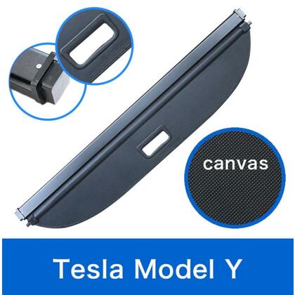 Tesla Model Y Rear Trunk Retractable Cargo Cover - HANSSHOW