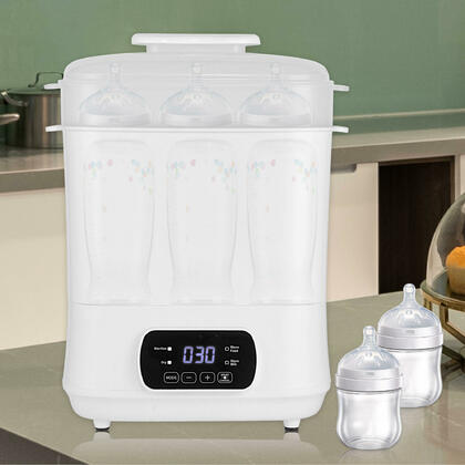 Baby Bottle Electric Steam Sterilizer and Dryer - LIVINGbasics®-OpenBox
