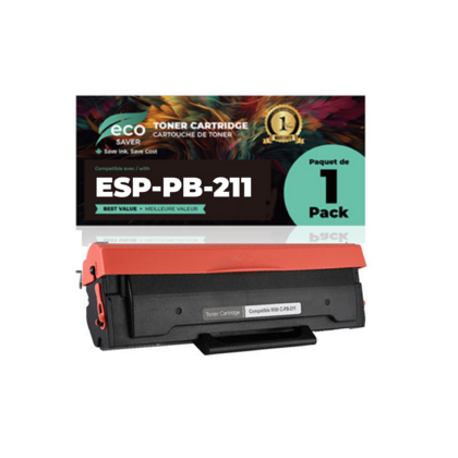 Pantum PB-211 PB-211EV Compatible Toner Cartridge - Black