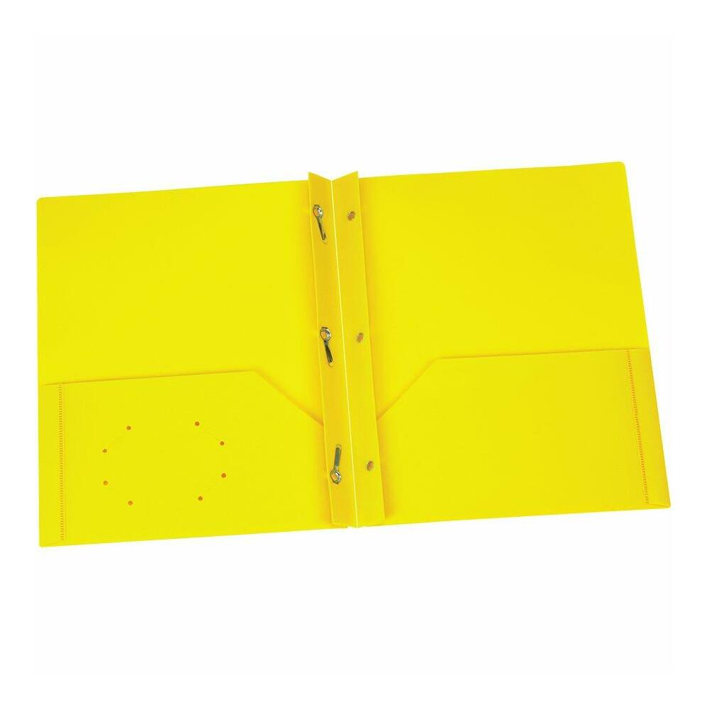 DUO-TANG Poly Report Cover, Portfolio, Assorted Colours, 25 packs, 1036797