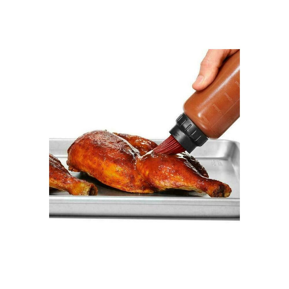 OXO Basting Bottle With Silicone Bristles and Built - In Valve 355ml