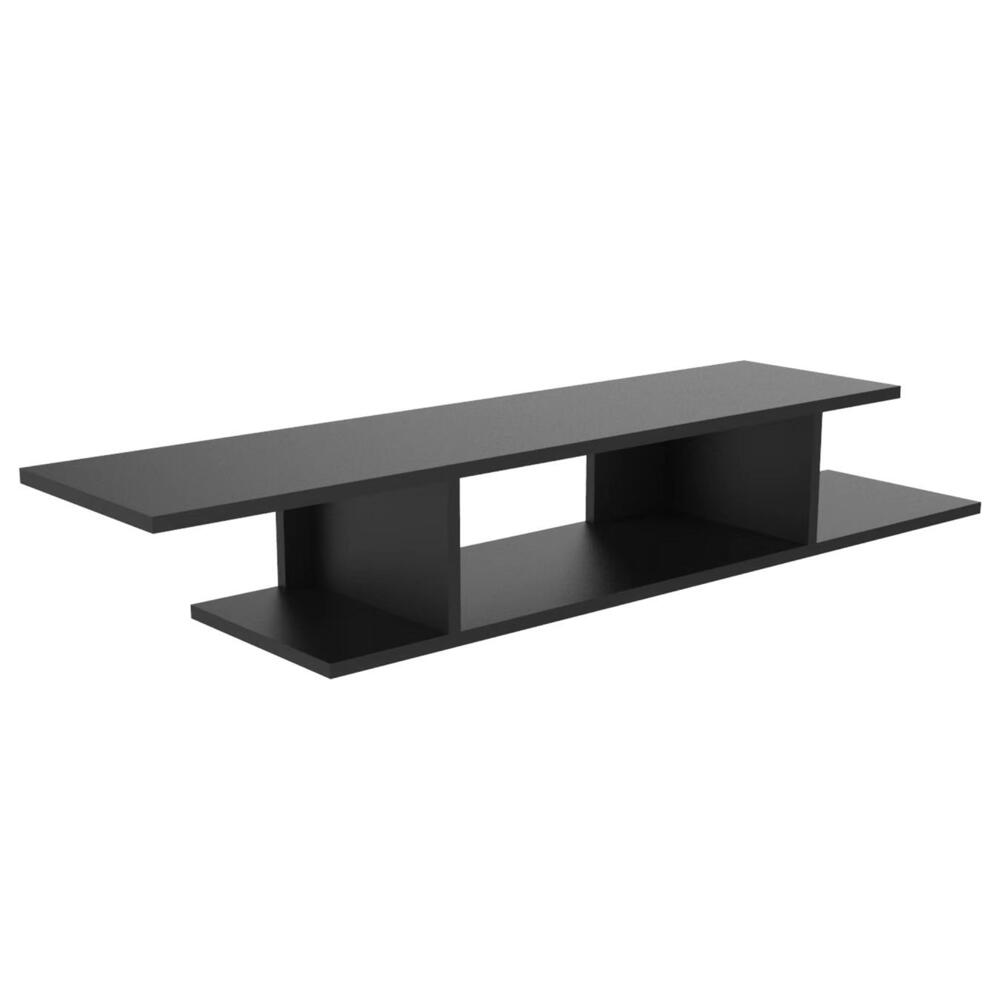 Wall Mounted Media Console Floating TV Stand Component Shelf - PrimeCables®